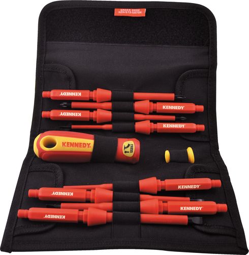INSULATED INTERCHANGEABLE SCREWDRIVER SET 10-PCE – Cromindo Store