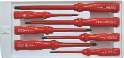 INSULATED VDE SCREWDRIVER SET 7-PCE – Cromindo Store