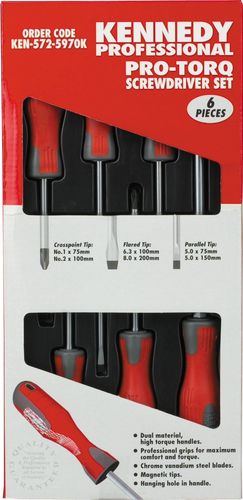 6-PCE PRO-TORQ SCREWDRIVER SET – Cromindo Store