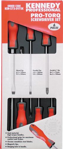 6-PCE PRO-TORQ SCREWDRIVER SET – Cromindo Store