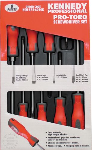 8-PCE PRO-TORQ SCREWDRIVER SET – Cromindo Store