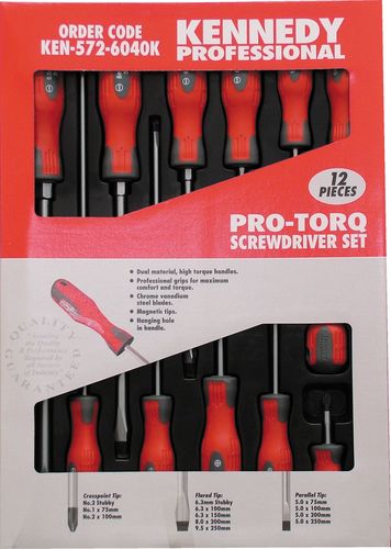 12-PCE PRO-TORQ SCREWDRIVER SET – Cromindo Store